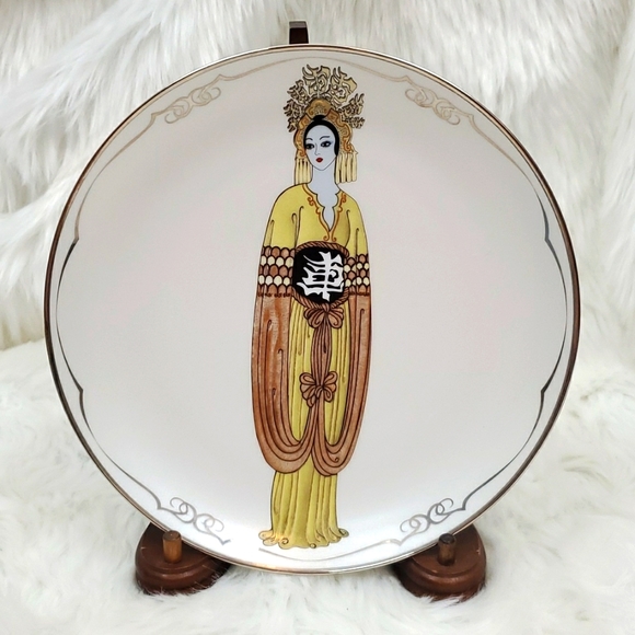 House of Erte | Art | Franklin Mint House Of Erte Fine Porcelain Plate ...